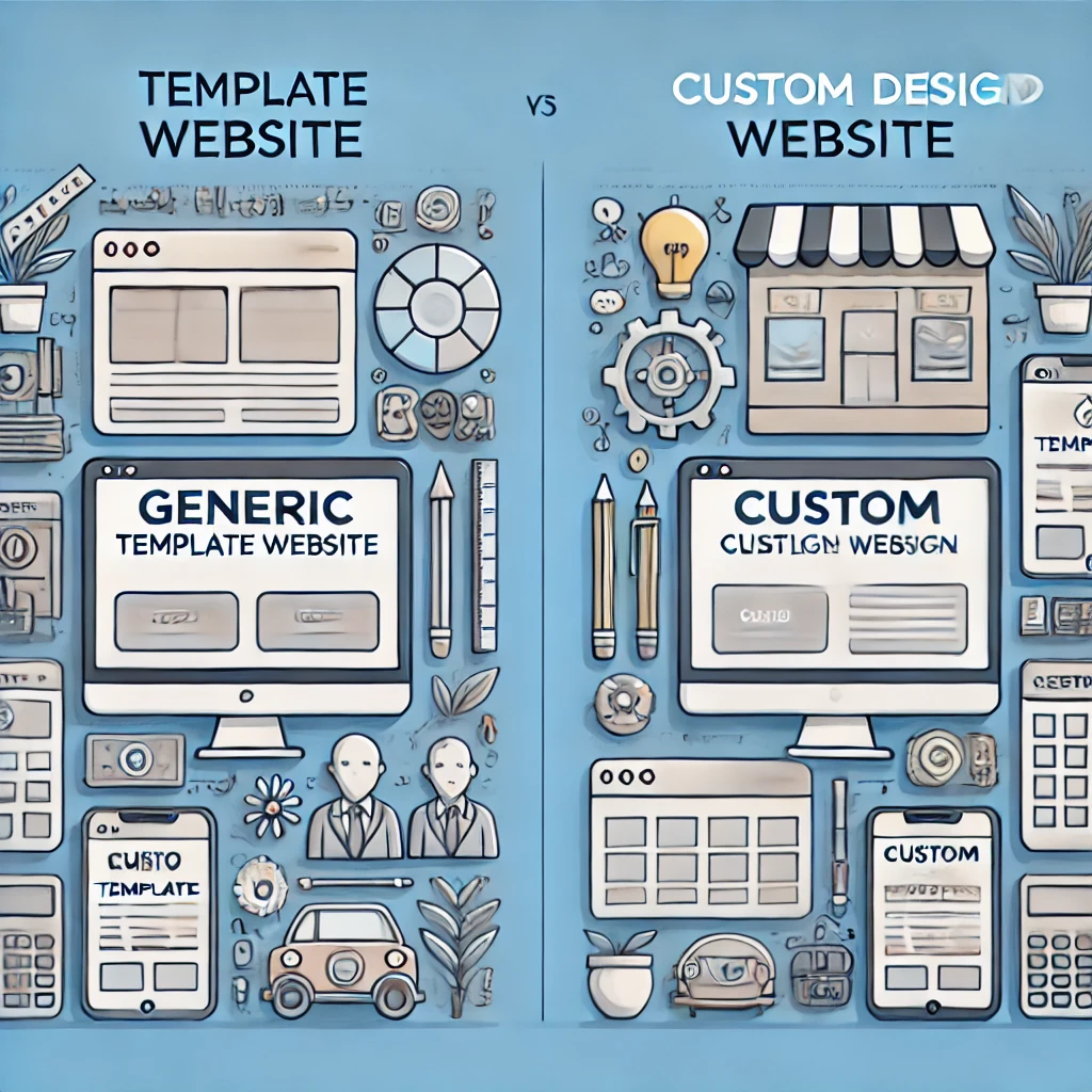 Custom or Template Websites: Best for Your Biz?
